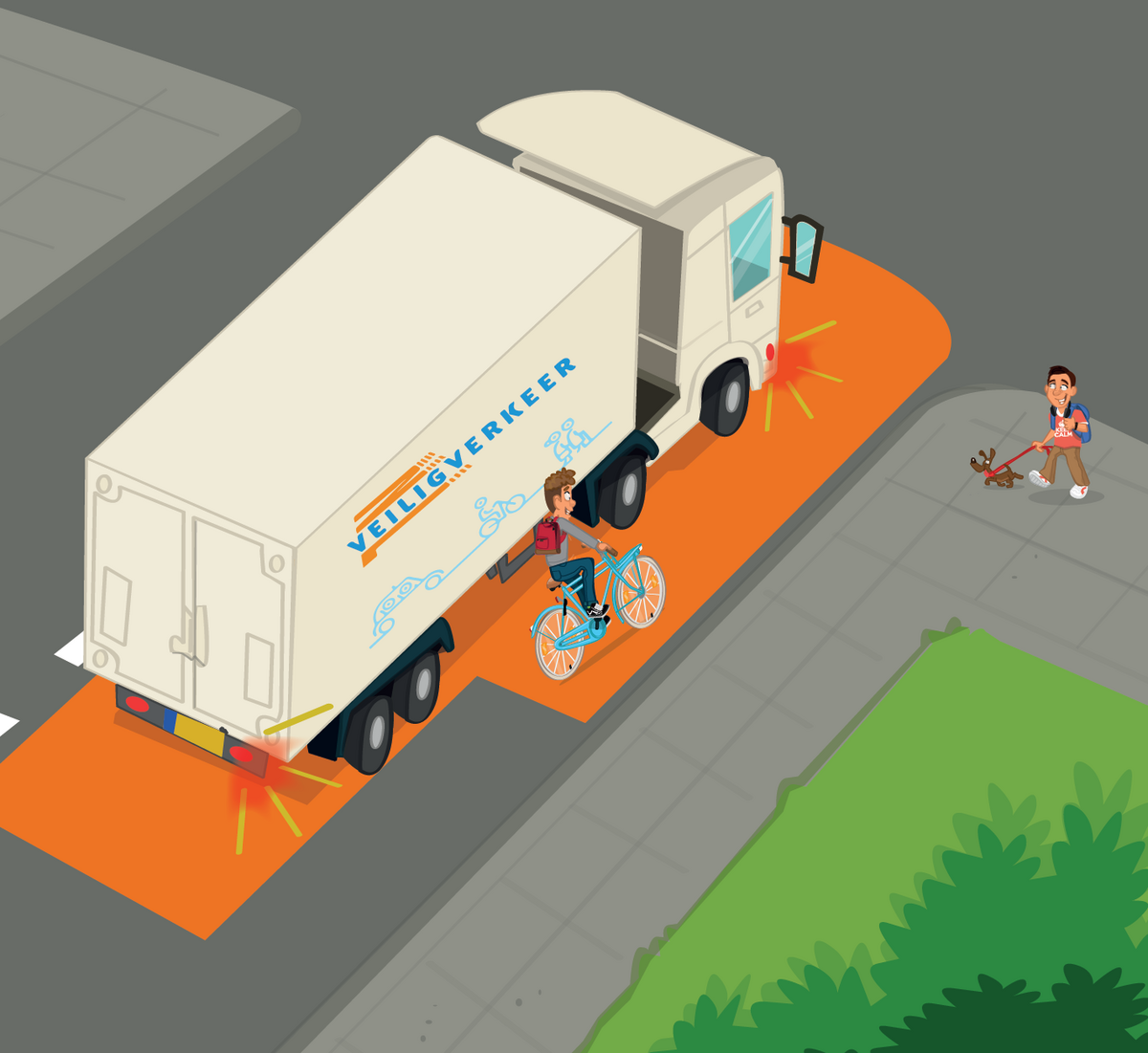 Blijf uit de dode hoek! - Gemeente Leiderdorp